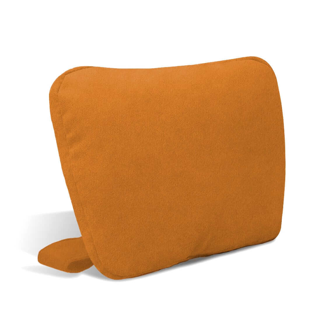 Perna auto tetiera, negru, tip alcantara